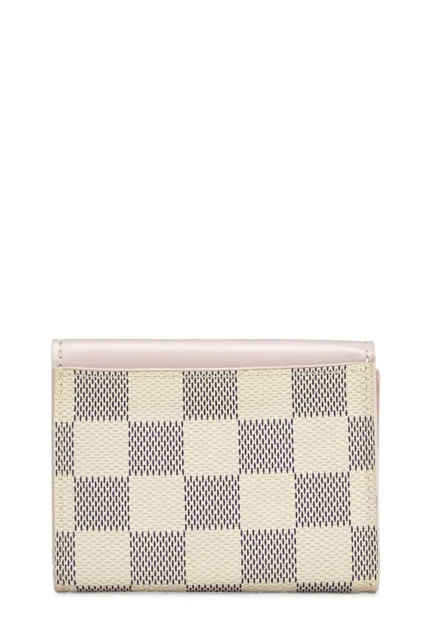 LOUIS VUITTON Damier Azur Zoe Wallet