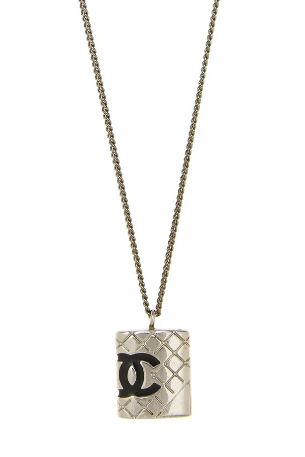 Chanel Cambon Necklace - Silver
