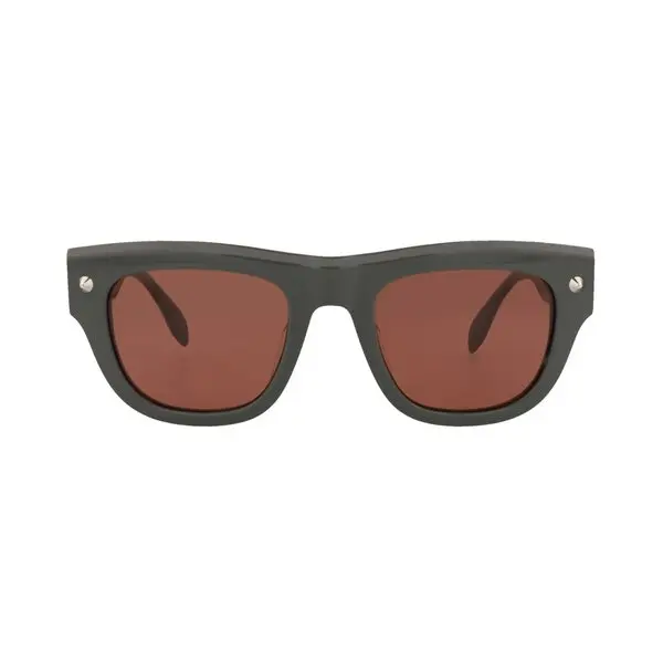 Alexander McQueen Square Frame Sunglasses - Grey