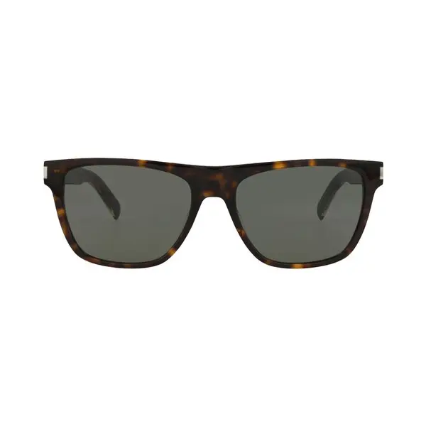 Saint Laurent Round Frame Sunglasses - Brown