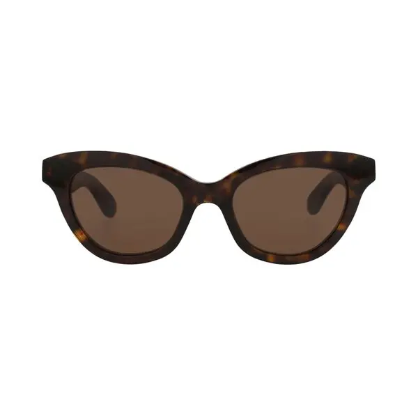 Alexander McQueen Cat Eye Sunglasses - Brown