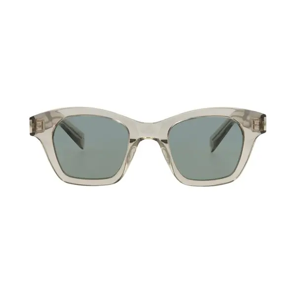 Saint Laurent Square Frame Sunglasses - Tan