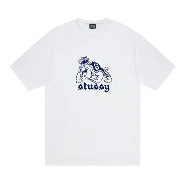StÜssy Bulldog Tee - White