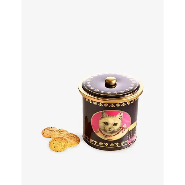 LA SABLESIENNE Pure Butter And Caramel Chips Shortbread Cookies Tin 250g - One-color