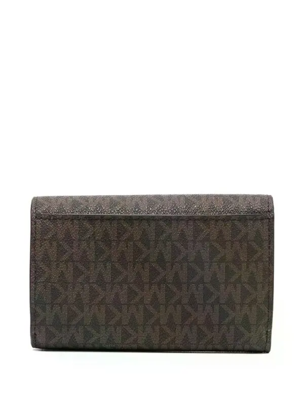Michael Kors Logo Lettering Long Wallet - Brown
