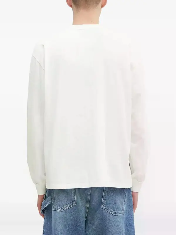Aries Logo-print Long-sleeve Sweatshirt