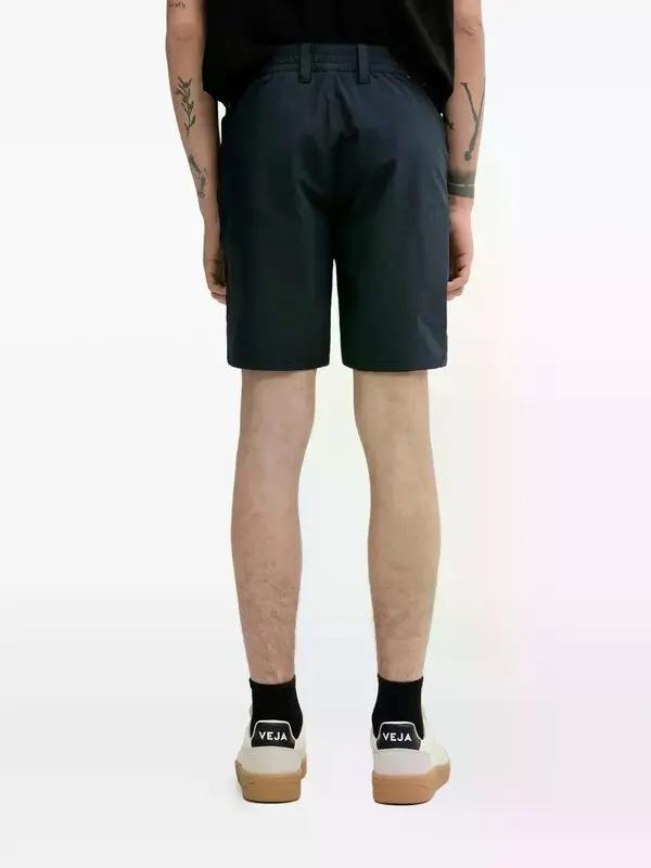 Fjallraven Logo-patch Shorts - Blue