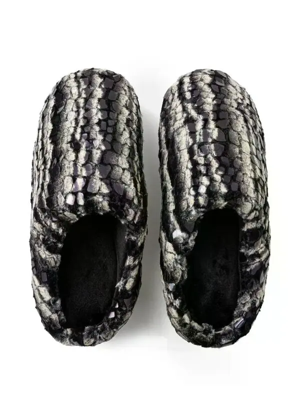 SUBU Printed Plush Slippers