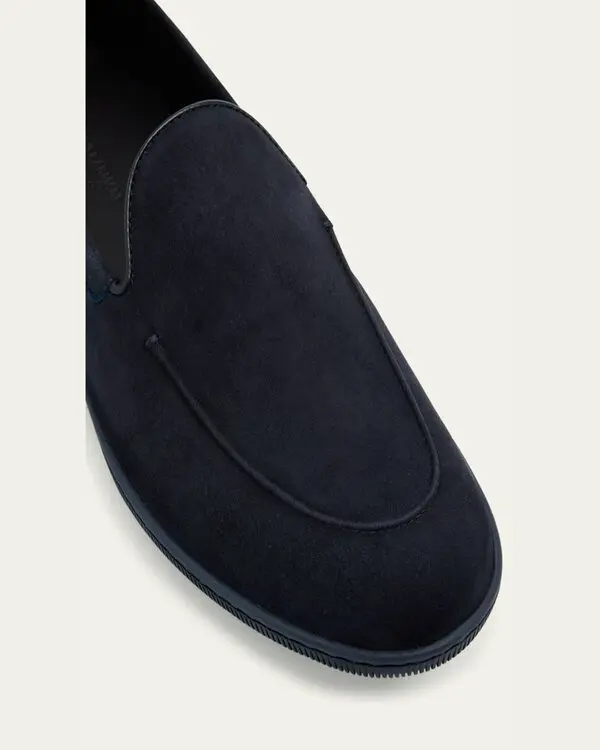 Giorgio Armani Suede Loafers