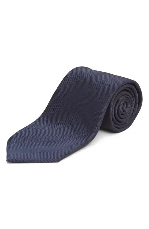 TOM FORD Alternate Silk Tie - Hb990 Dark Navy