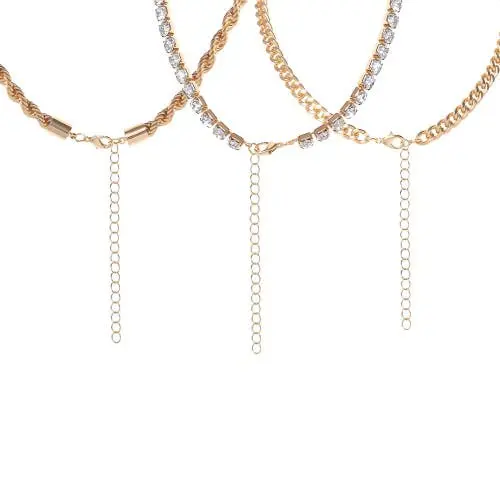 Jessica Simpson Layered Chain Necklace Set