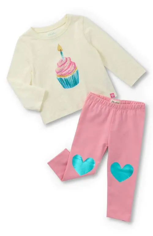 HATLEY Graphic T-shirt & Leggings Set - Natural