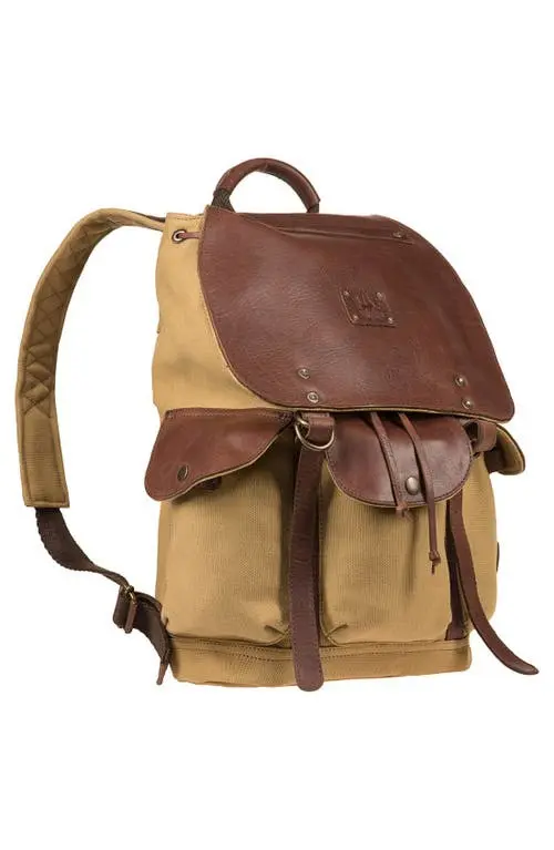 Will Leather Goods Lennon Backpack - Tan/brown