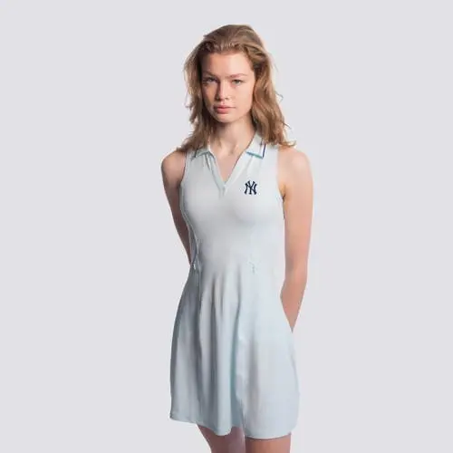 LUSSO New York Yankees V-neck Dress