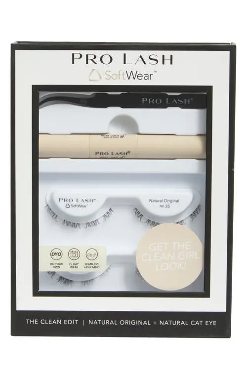 PRO LASH The Clean Edit Lash Bundle - No Color