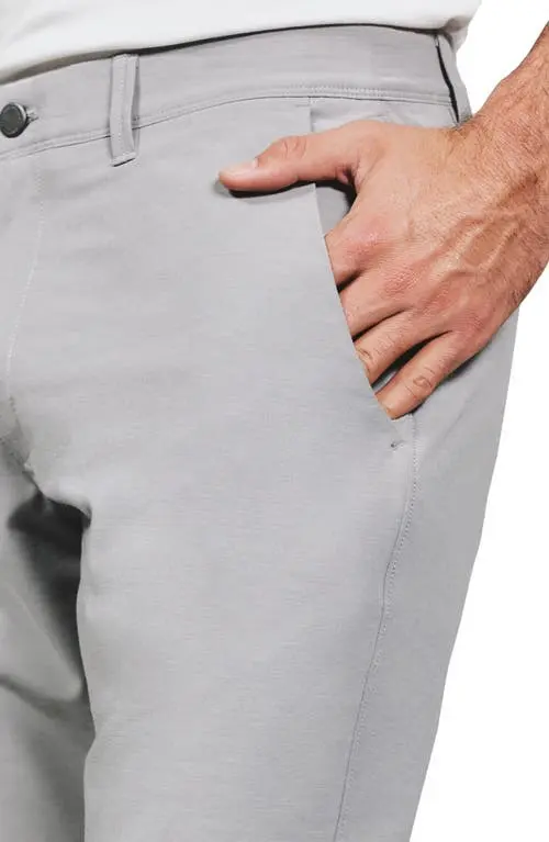 7 Diamonds Catalina 8-inch Flat Front Stretch Shorts - Grey