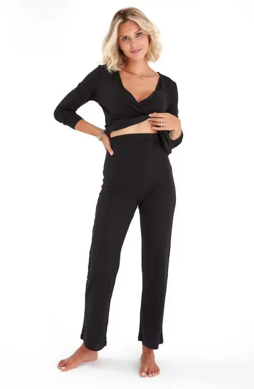 ACCOUCHEE Sleep Tight Pajama Set For Pregnancy