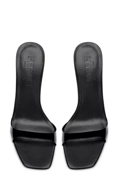 Femme La The Rue Stiletto Slide Sandal