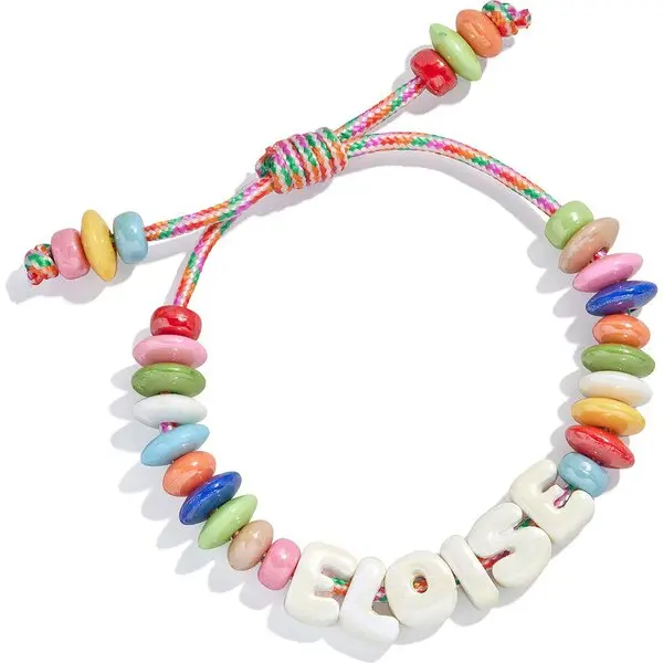 Baublebar Custom Beaded Bracelet - White Multi