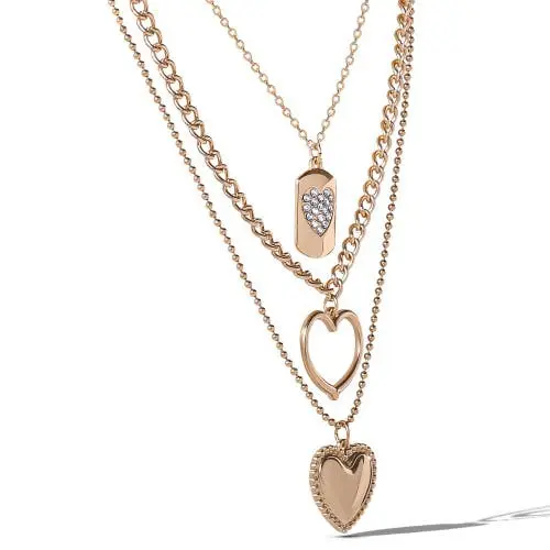 Jessica Simpson Multi-charm Layered Necklace Set