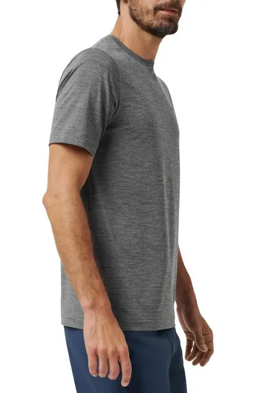 Travis Mathew Heater Pro T-shirt - Heather Grey