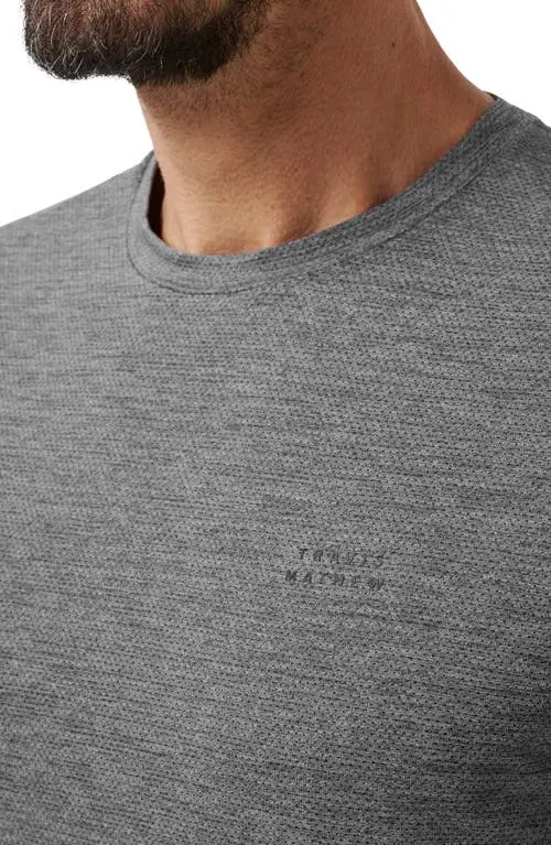 Travis Mathew Heater Pro T-shirt - Heather Grey