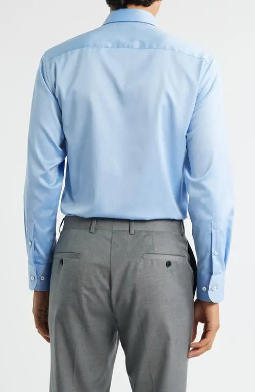 1863 BY ETERNA Luxury Slim Fit Non-iron Dress Shirt