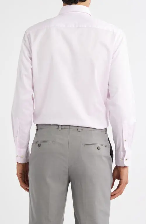 1863 BY ETERNA Soft Luxury Slim Fit Dress Shirt - Rose
