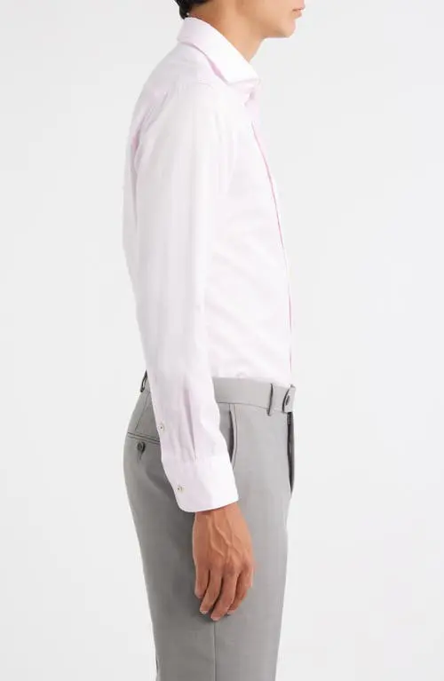 1863 BY ETERNA Soft Luxury Slim Fit Dress Shirt - Rose