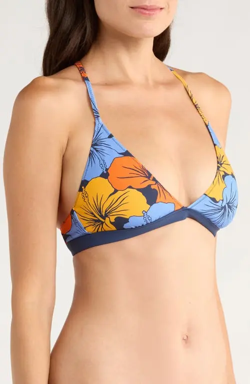 Roxy Surf Sport Reversible Triangle Bikini Top