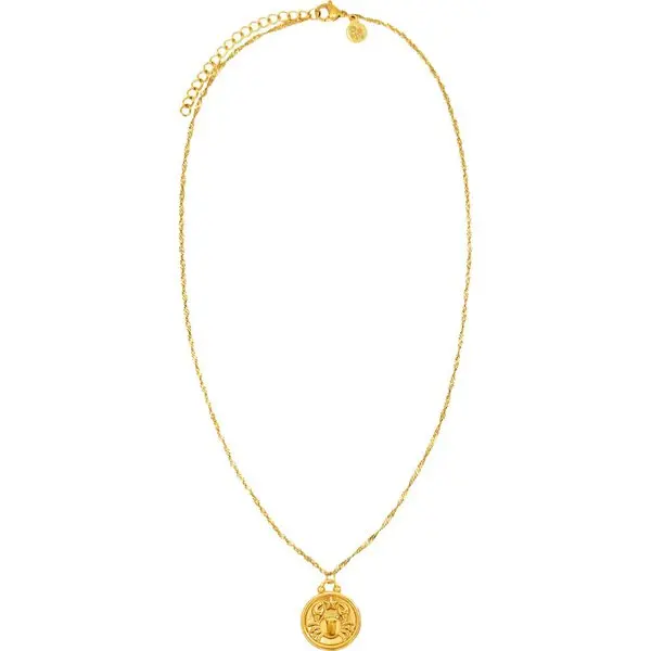 PETIT MOMENTS Horoscope Pendant Necklace - Goldancer