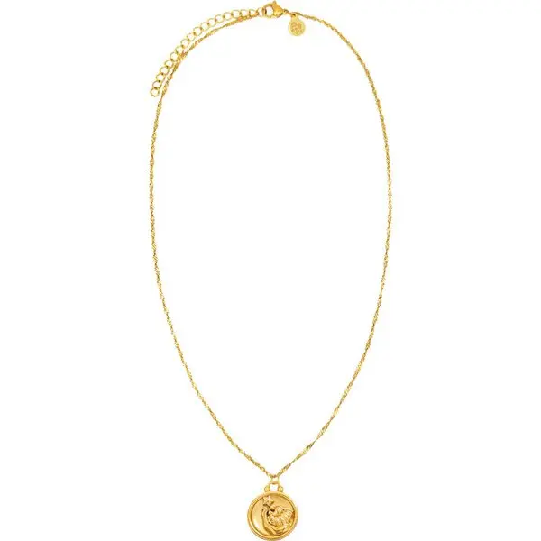 PETIT MOMENTS Horoscope Pendant Necklace - Goldirgo