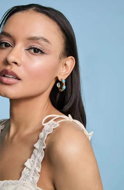 PETIT MOMENTS Bari Hoop Earrings