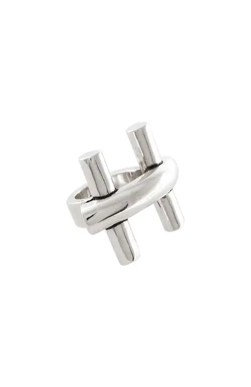 CXC St. Moritz Bit Ring - Silver