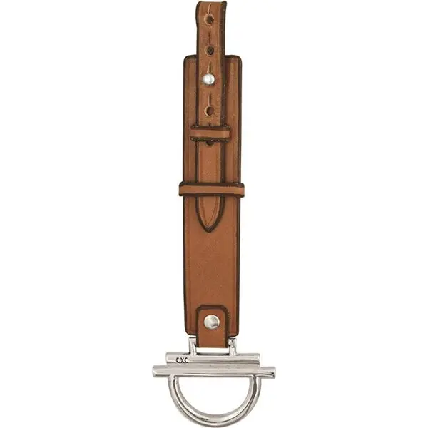 CXC Sunrise Leather Bangle Bracelet - Silver