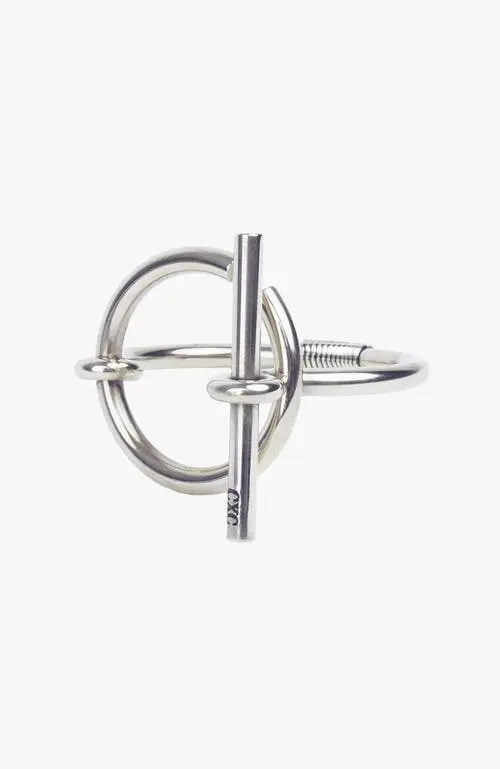 CXC Origins Bangle Bracelet - Silver