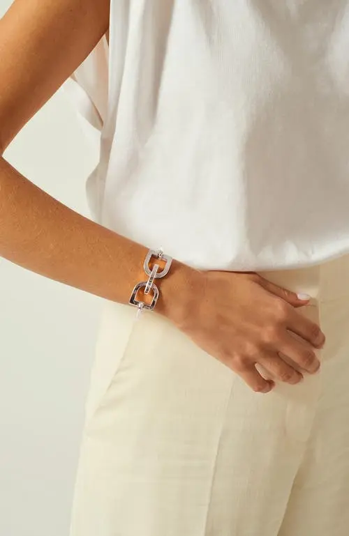 CXC Dc Stirrup Bangle Bracelet
