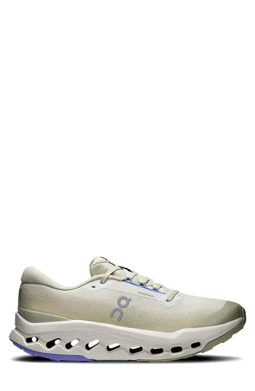 On Cloudsurfer Trail 2 Waterproof Trail Running Shoe - Ghost/chalk