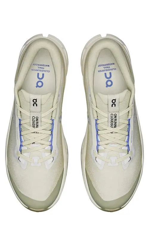 On Cloudsurfer Trail 2 Waterproof Trail Running Shoe - Ghost/chalk
