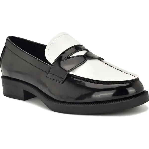 Nine West Berg Penny Loafer - Black Multi