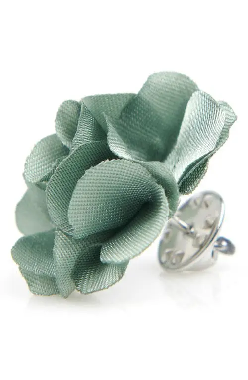 BROOKLYN BRIGADE Flower Lapel Pin - Sage