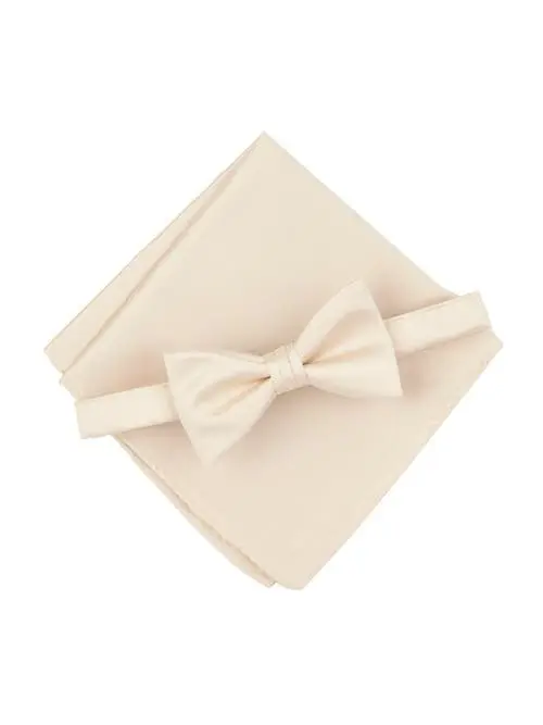 BROOKLYN BRIGADE Pre-tied Bow Tie - Champagne