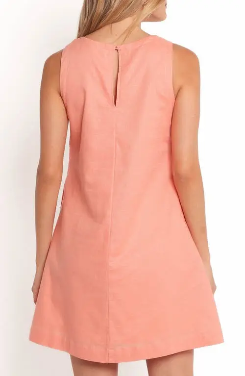 PETAL & PUP Sleeveless Cotton & Linen Dress