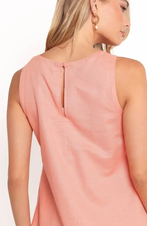 PETAL & PUP Sleeveless Cotton & Linen Dress