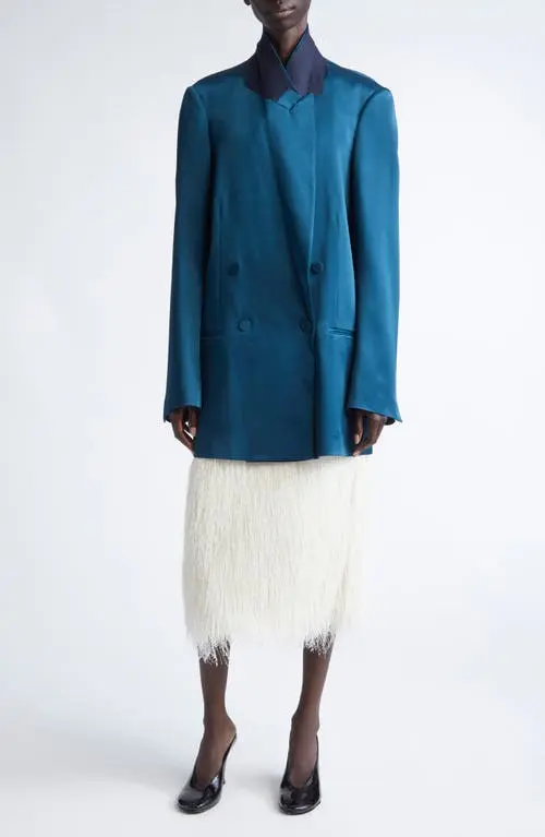 Dries Van Noten Sokna Fringe Midi Skirt