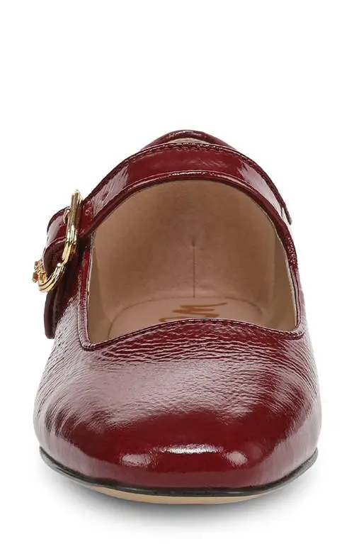 Sam Edelman Michaela Mary Jane Flat - French Merlot