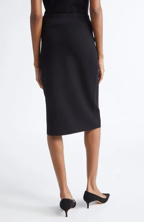 St. John Nina Knit Pencil Skirt