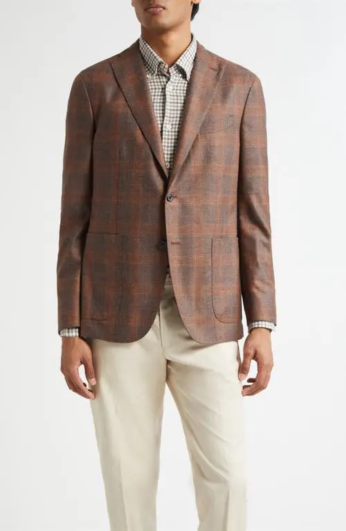 Boglioli K-jacket Wool-blend Sport Coat - Rust