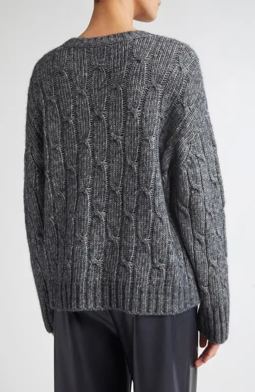 Max Mara Cabaret Oversized Cotton & Alpaca Blend Sweater