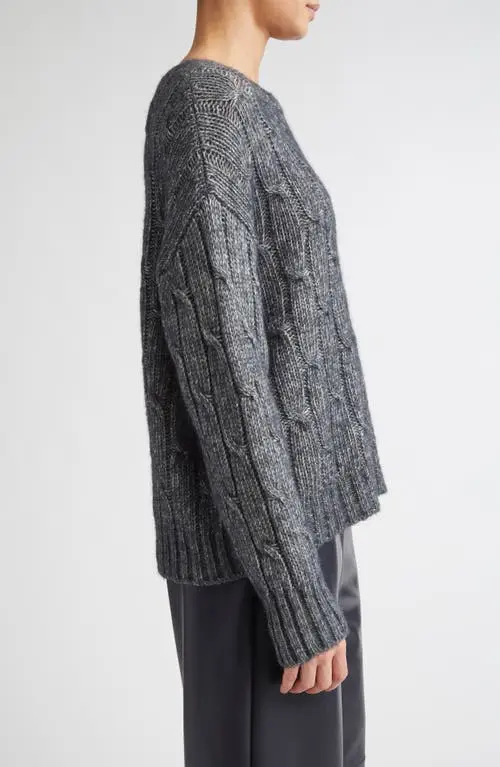 Max Mara Cabaret Oversized Cotton & Alpaca Blend Sweater
